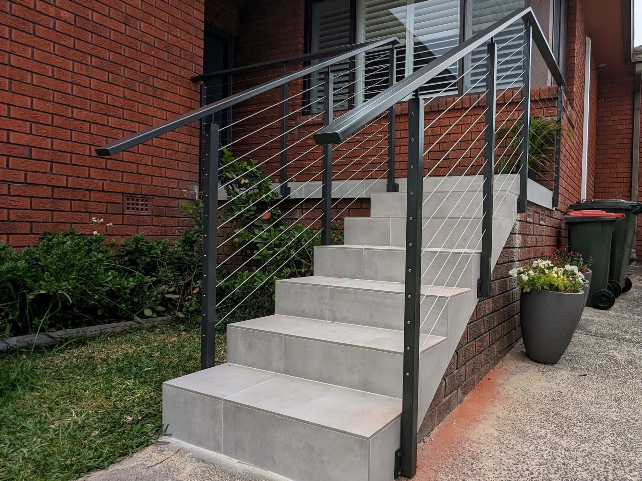 Wire Balustrade Systems Sydney | Decking, Balcony & Black Stainless Options